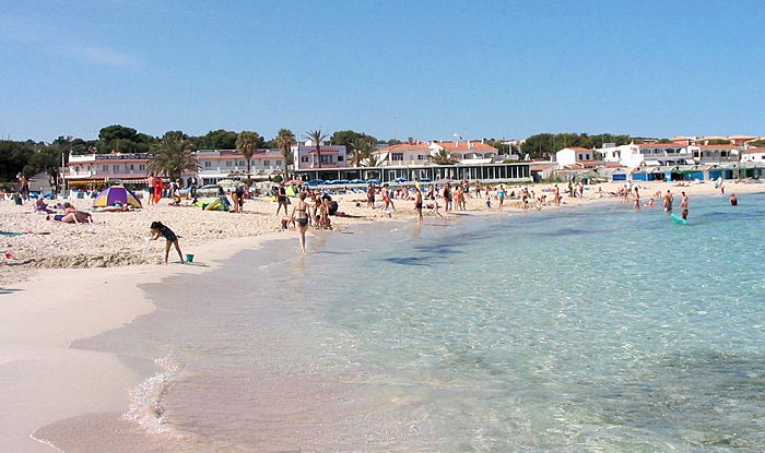 Menorca the guide to the resort and beach of Punta Prima Menorca